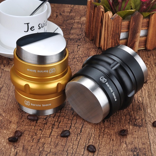 BARISTASPACE 2-IN-1 58MM COFFEE TAMPER DISTRIBUTION TOOL - BLACK ...